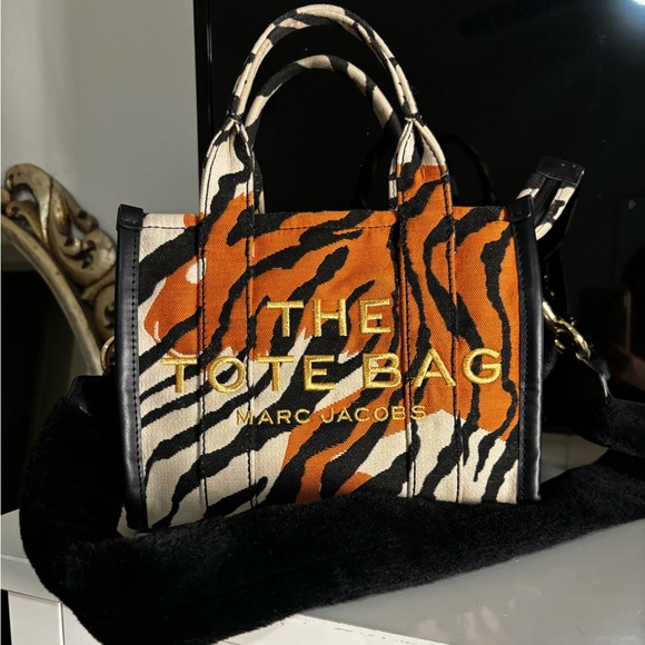 Marc Jacobs | Bags | Marc Jacobs Year Of The Tiger Mini Tote With Faux Fur Handle | Poshmark